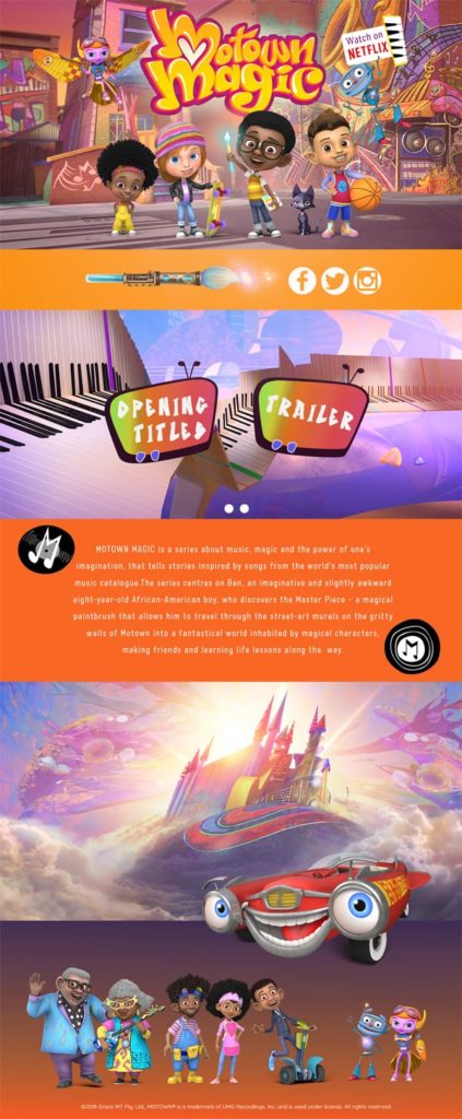 Motown Magic - Take Me There hand-crafted websites