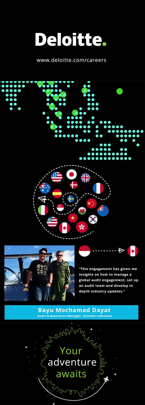 Deloitte - Take Me There hand-crafted websites